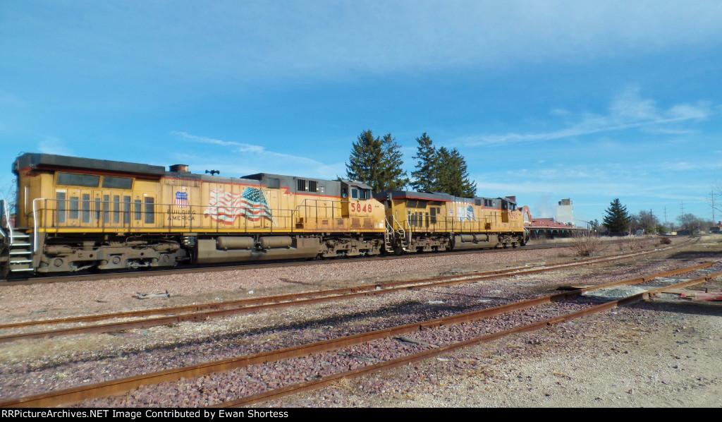 UP 5362 at Ames Depot
